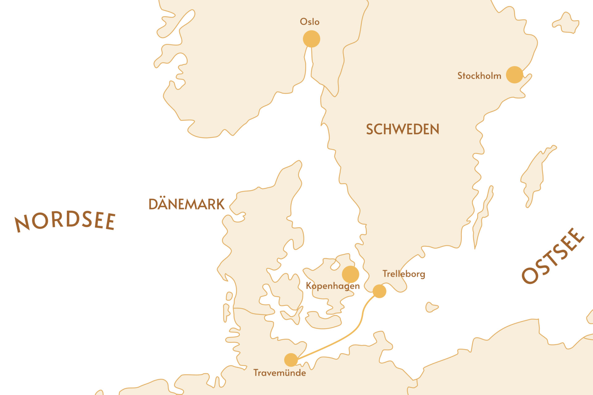 Fähre Travemünde - Trelleborg - Northferries